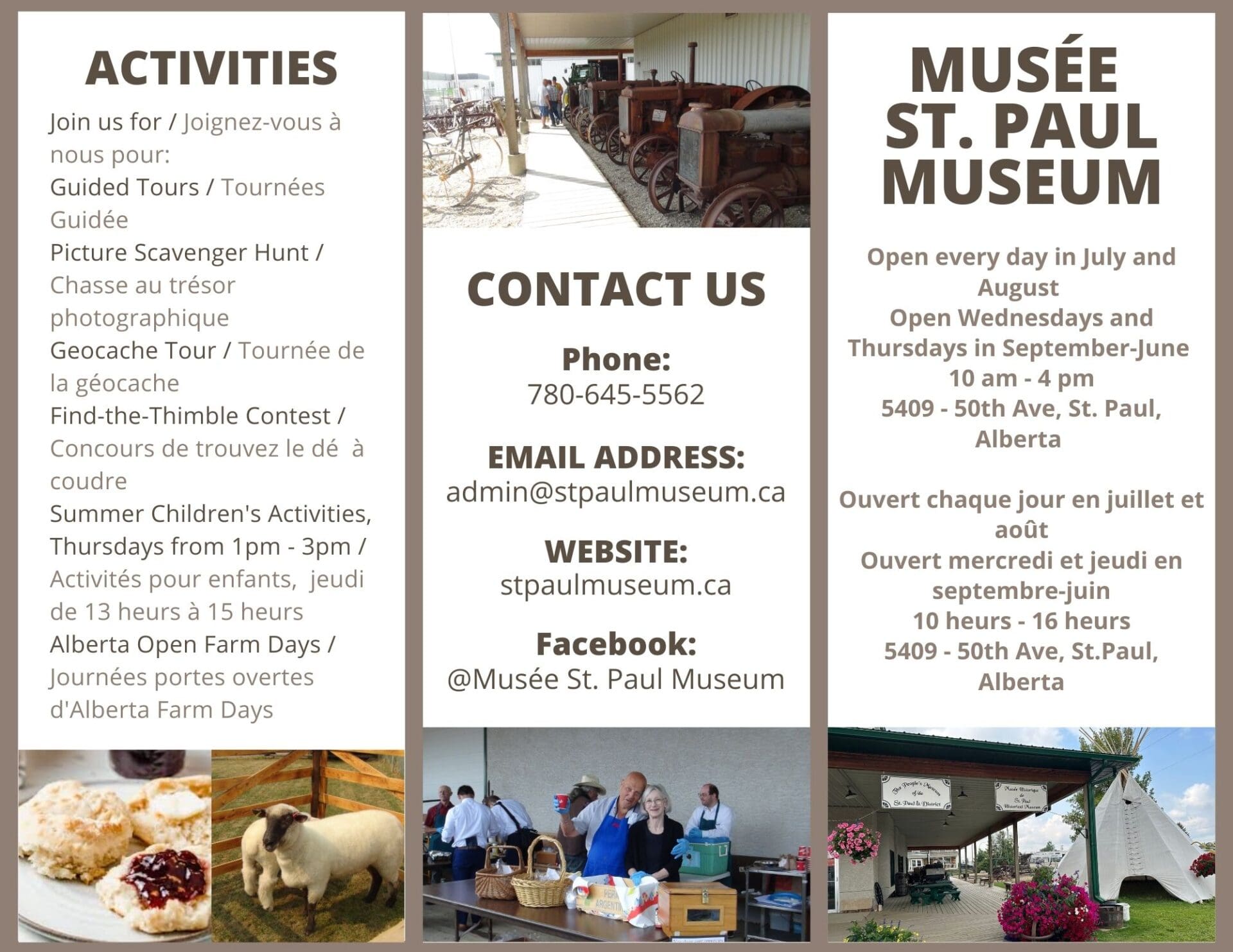 Musee St. Paul Museum | Alberta Open Farm Days