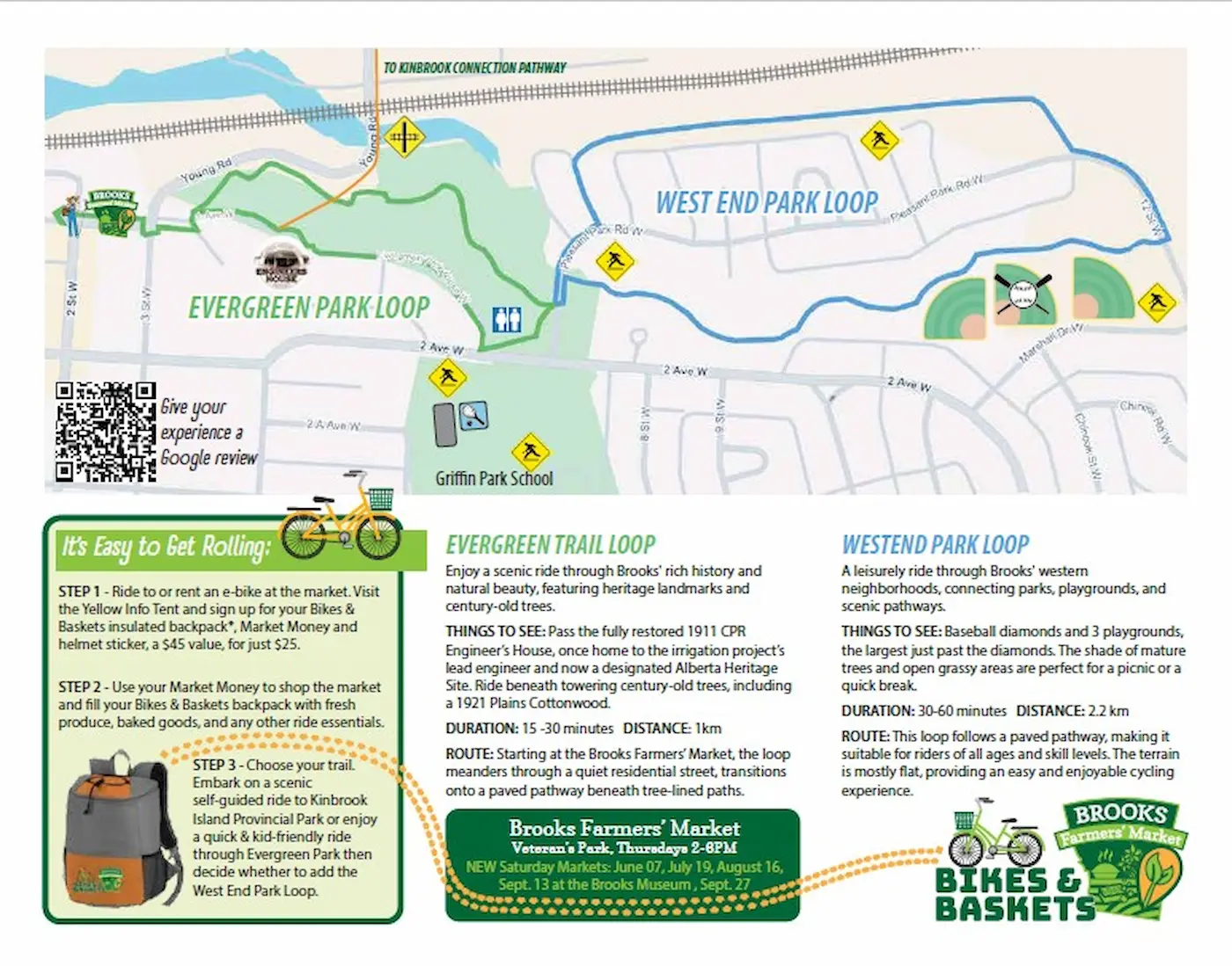 Bikes & Baskets at the Brooks Farmers Market | Alberta Open Farm Days
